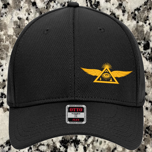 Hat offset left gold Widows Sons Logo three sides custom text! | Animal ...