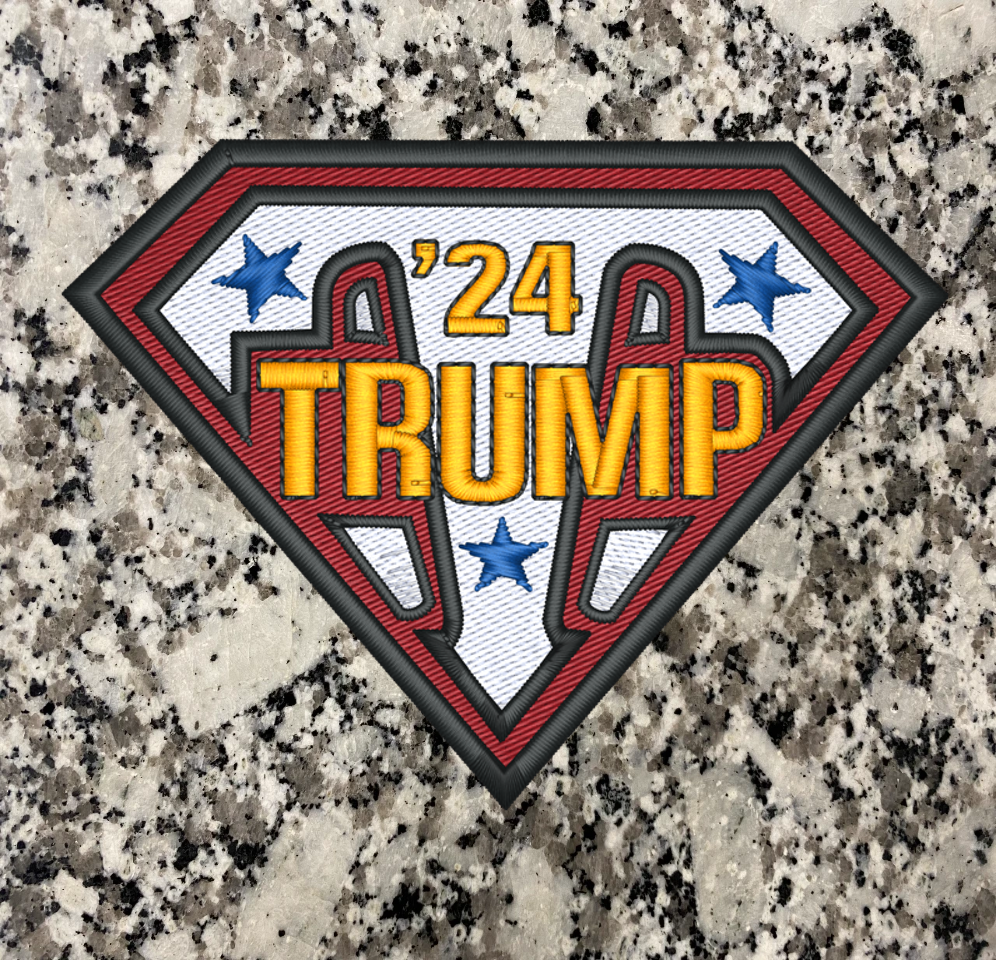 Super president patch | Animal House Customs LLC