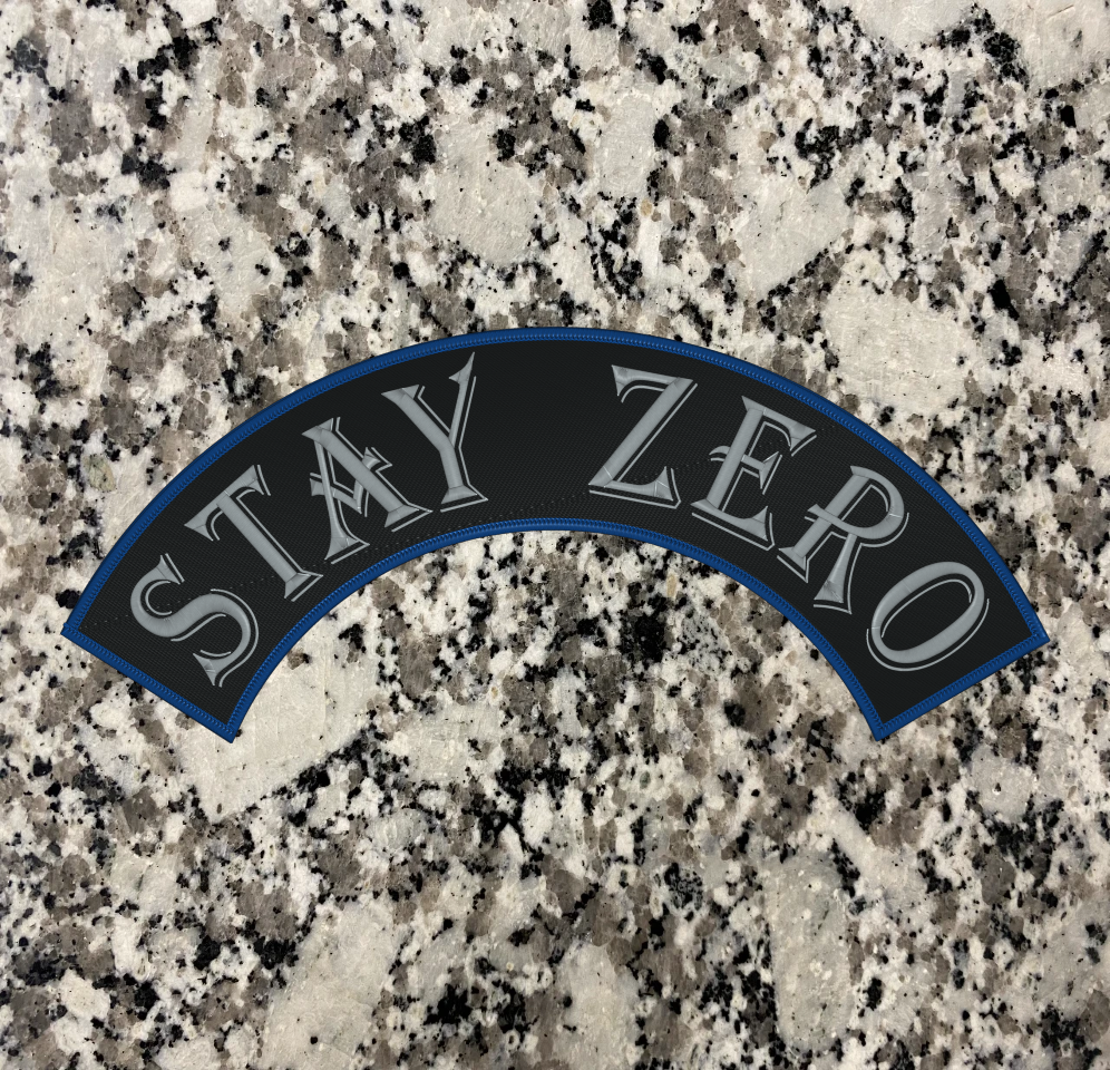 Stay zero top rocker | Animal House Customs LLC