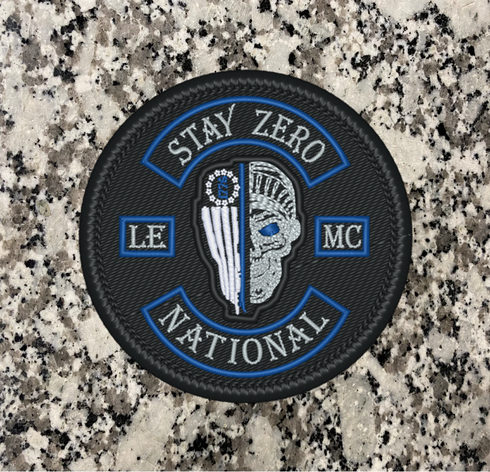 Stay zero rally patch | Animal House Customs LLC