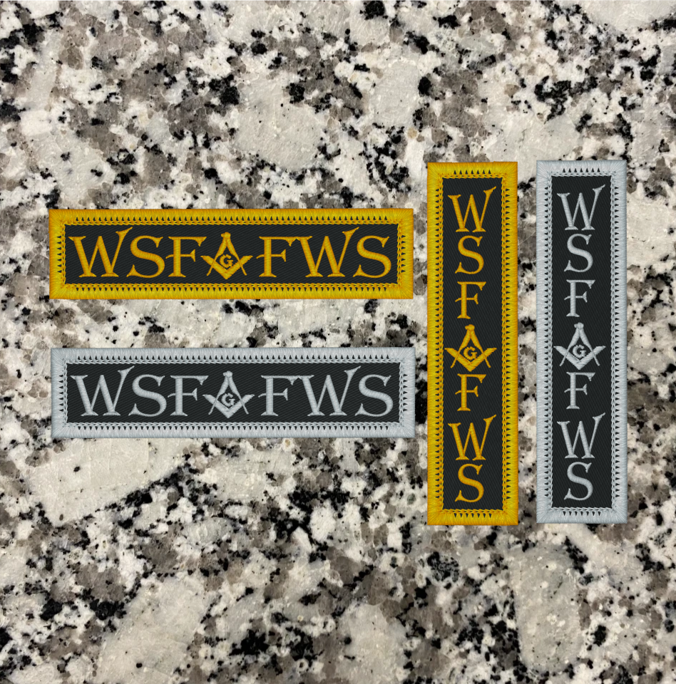 1"x4" "Wsffws" flash patch | Animal House Customs LLC