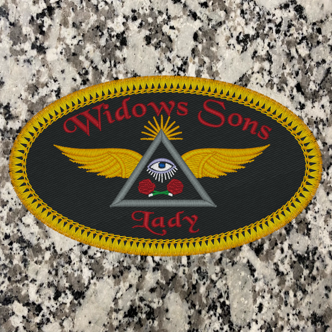 Widows Sons patches | Animal House Customs LLC